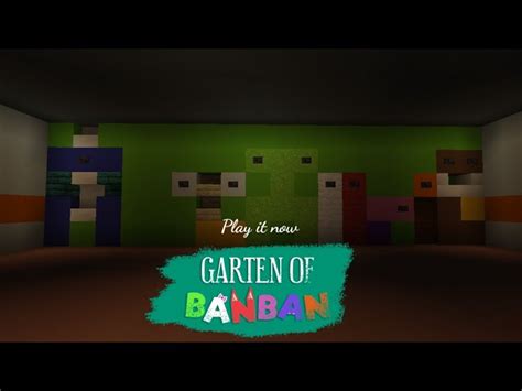 Garten Of Banban 2 Full Map Minecraft Map