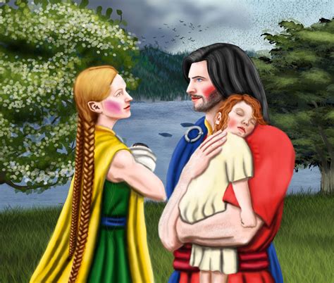 Deirdre And Naoise Domestic Scenes Ii By Diddles25 On Deviantart