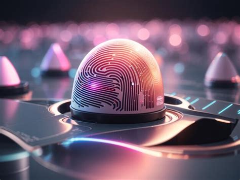 Premium Photo Secure Access Digital Biometric Security And Identity Verification By