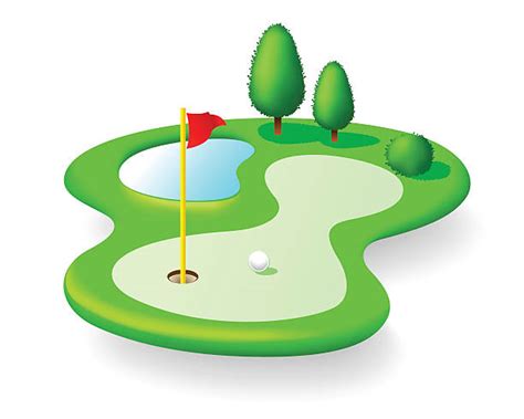 Golf Putting Green Clip Art