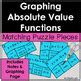 Graphing Absolute Value Functions Notes And Puzzle Piece Matching Activity