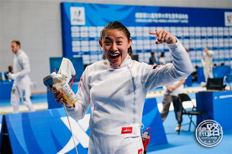 劍擊U23亞錦賽佘繕妡女重首度封后 港隊暫奪1金1銀4銅
