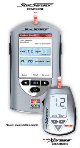 Nova Biomedical Statsensor Creatinine Meter For Clinic At Best Price In New Delhi