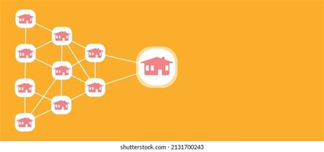 organization structureteamwork concepthouses connecting connection