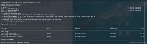 Centos7 6挂载IPSANiscsi存储并应用为LVM分区 centos ip san配置 CSDN博客