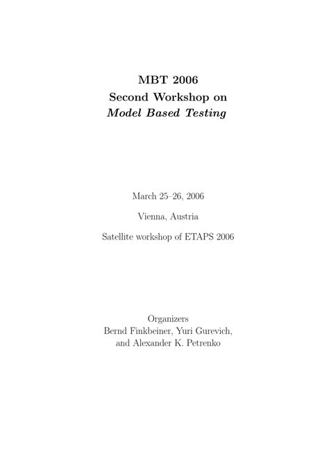 pdf controlling testing using three tier model architecture