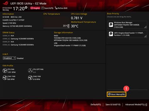 How To Boot From A USB Flash Drive CD ROM Changin ASUS ZenTalk