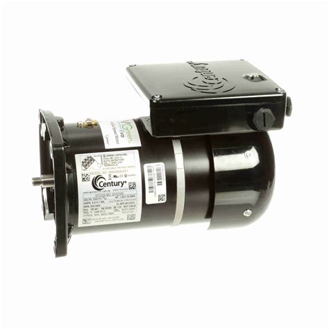 Evq165 Century Electric VgreenÂ® Variable Speed Motors Pool Pump Motor 1 65 1 5 Hp 48y Frame