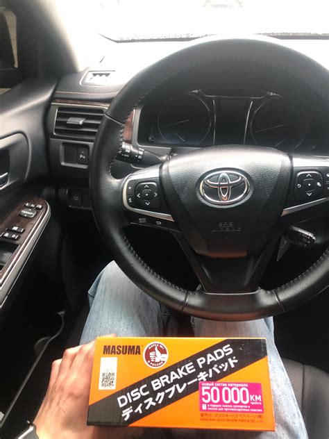 Замена колодок — Toyota Camry (XV50), 2,5 л, 2015 года | расходники ...