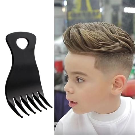 Mens Oil Hair Comb Hairdressing Comb Wide Toothed Texture Comb