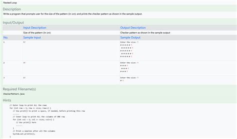 Solved Write A Program That Prompts User For The Size Of The Chegg