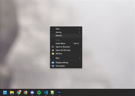 Windows Refresh Desktop