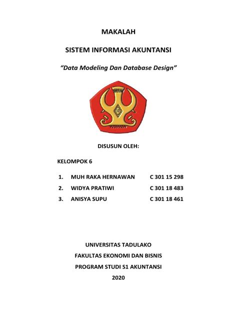 kel 6 sia data modeling dan database design pdf