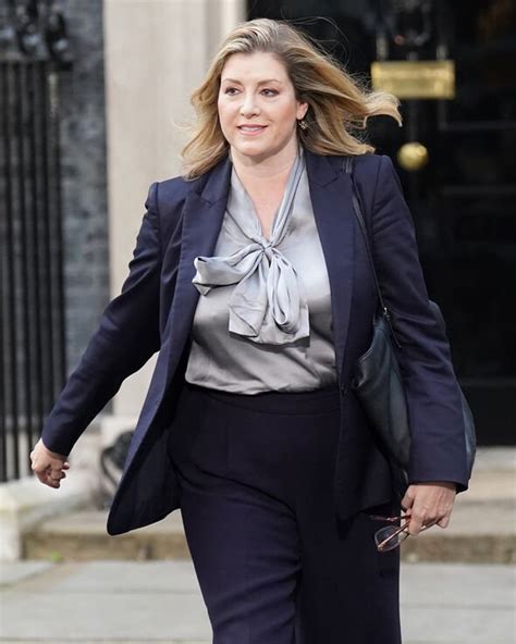 Penny Mordaunt Looks Furious As She Storms Out Of No10 After Sunak
