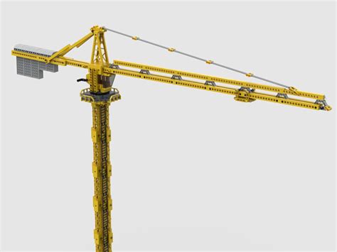 Lego Moc Construction Tower Crane By Cheongbricks Rebrickable Build