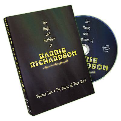 Magic And Mentalism Of Barrie Richardson Vol 2 By Barrie Richardson And