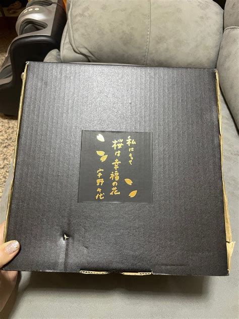 Red Floral Design Chinese New Year Candy Box Cny Goodies Box Cny