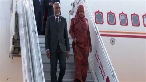 Maldives President Muizzu Arrives In New Delhi For First Bilateral