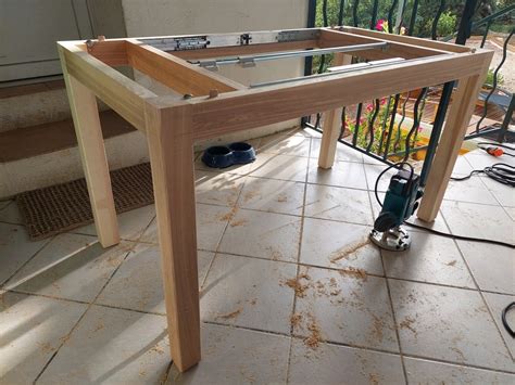 Table Extensible Par Mremy Sur Lair Du Bois