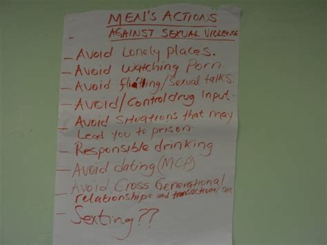 What Do You Have To Do On A Daily Basis To Avoid Sexual Assault