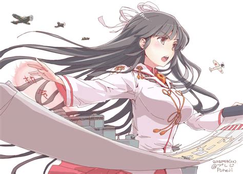 Safebooru 1girl Airplane Black Hair Brown Eyes Bust Dated Hair Ribbon