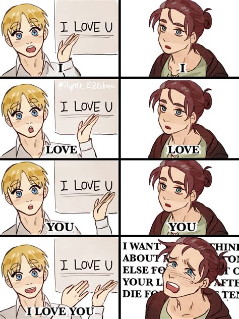Sarapupp 😉😁 Adlı Kullanıcının Attack On Titan Panosundaki Pin Komik