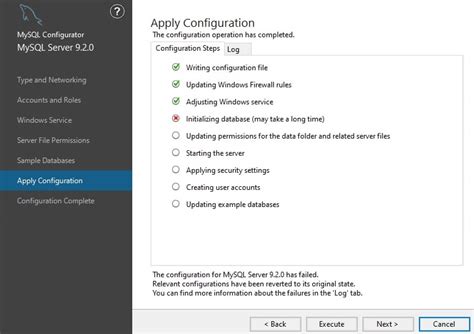 กลุ่มนักเขียนโปรแกรม สอบถามหน่อยครับ ทำไมถึงติดตั้งตัวของ Mysql ไม่ได้หรอครั Facebook