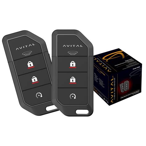 Avital 5108l Automotive 1 Way Remote Start Security System User Manual
