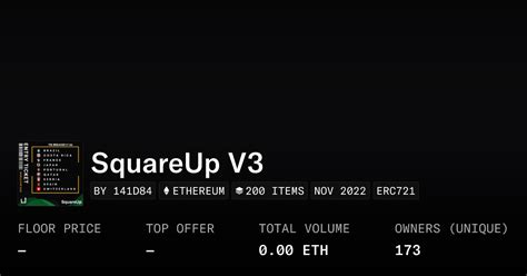 Squareup V3 Collection Opensea