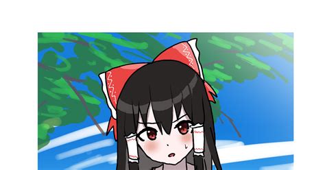 東方 下着霊夢 Beetleのイラスト Pixiv