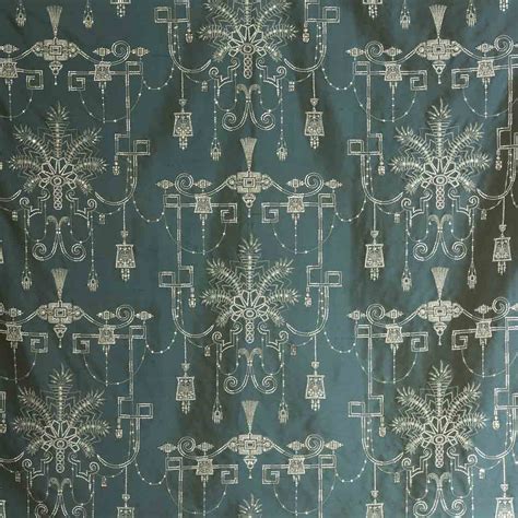 Tosca Embroidered Fabric Bespoke Embroidery