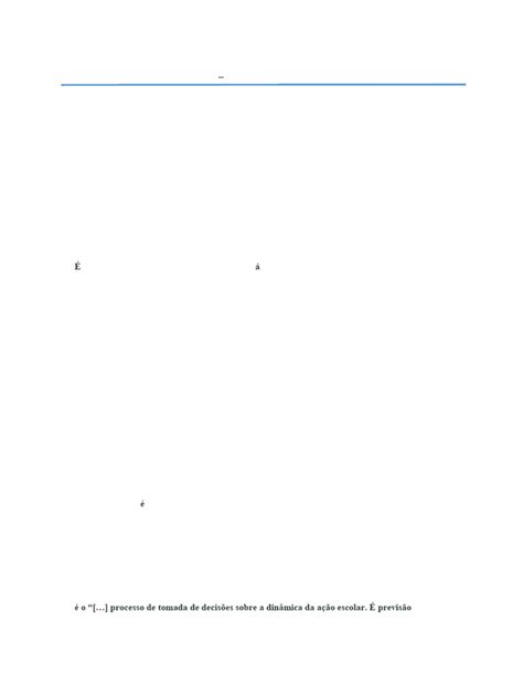 Planejamento Educacional Pdf Pedagogia Planejamento