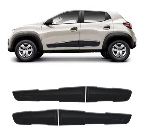 Friso Lateral Kwid 2017 2018 2019 Preto Largo Parcelamento Sem Juros