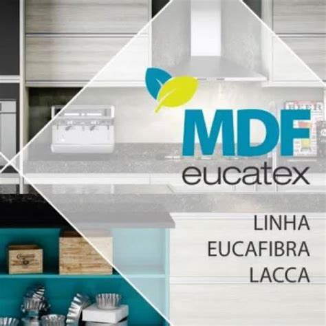 A Eucatex Possui A Linha De Mdf Eucafibra Lacca São Mdf De Alta