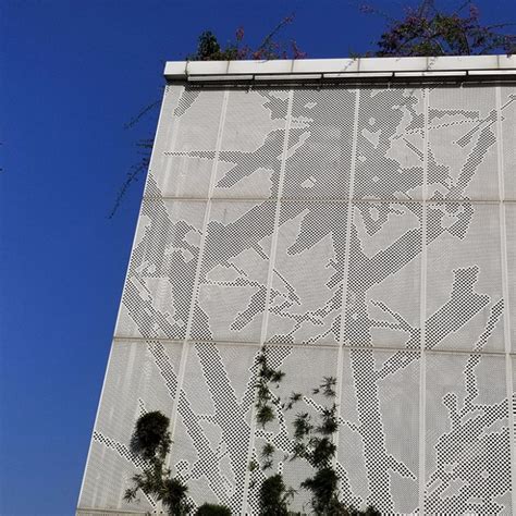 China Perforated Metal Wall Cladding Panel Pengilang Pembekal Kilang Panel Pelapisan Dinding