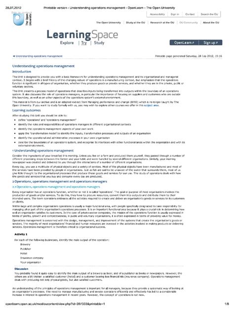 Wydrukprintableversionunderstandingoperationsmanagement