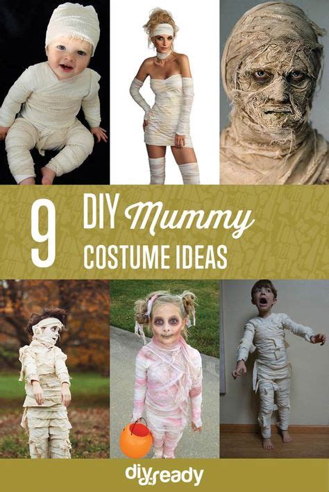 Easy And Creative Diy Mummy Costume Ideas