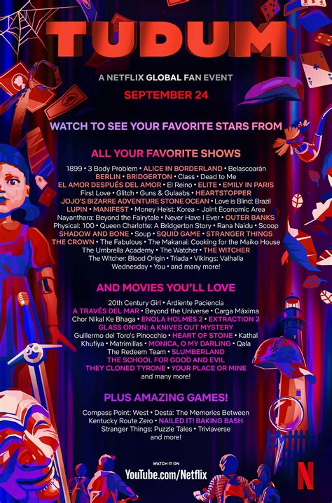 Netflixs Global Fan Event Tudum Returns This Fall