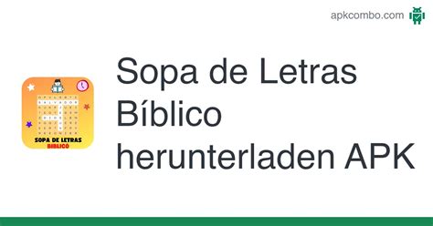 Sopa De Letras Bíblico Apk Android Game Kostenloser Download