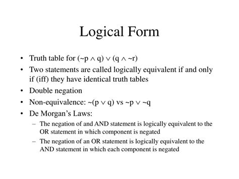 Ppt Discrete Mathematics Lecture Logic Of Compound Statements