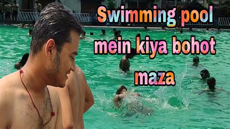 Swimming Pool Mein Kiya Maza 😌sunday Funday 🥳thedeadlybiker Youtube