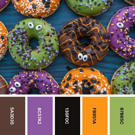 32 Halloween Color Palettes For Spooky Designs Color Meanings