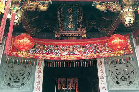 金門瓊林再造歷史現場 瓊林景點〖保護廟〗