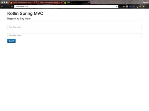 Kotlin Spring MVC Stone Soup Programming