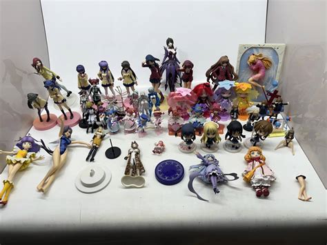 【傷や汚れあり】【8205】 1円～ 美少女系フィギュア まとめ エヴァンゲリオン けいおん リルリルフェアリル レジーニャとらドラ