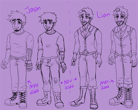 Jason And Liam Ref Re Draw Weasyl