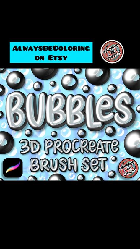 It’s fall y’all 3d Lettering Procreate Bubble Brushes graphic design art aesthetic digital tips ...