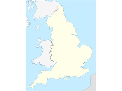 Mapa De Inglaterra Turismo Org