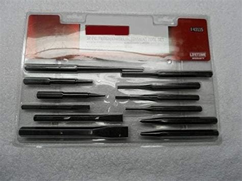 Punch Chisel Alignment Set 12 Pcs Nip Part 43115
