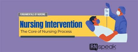 Nursing Interventions The Core Of Nursing Process Rnspeak